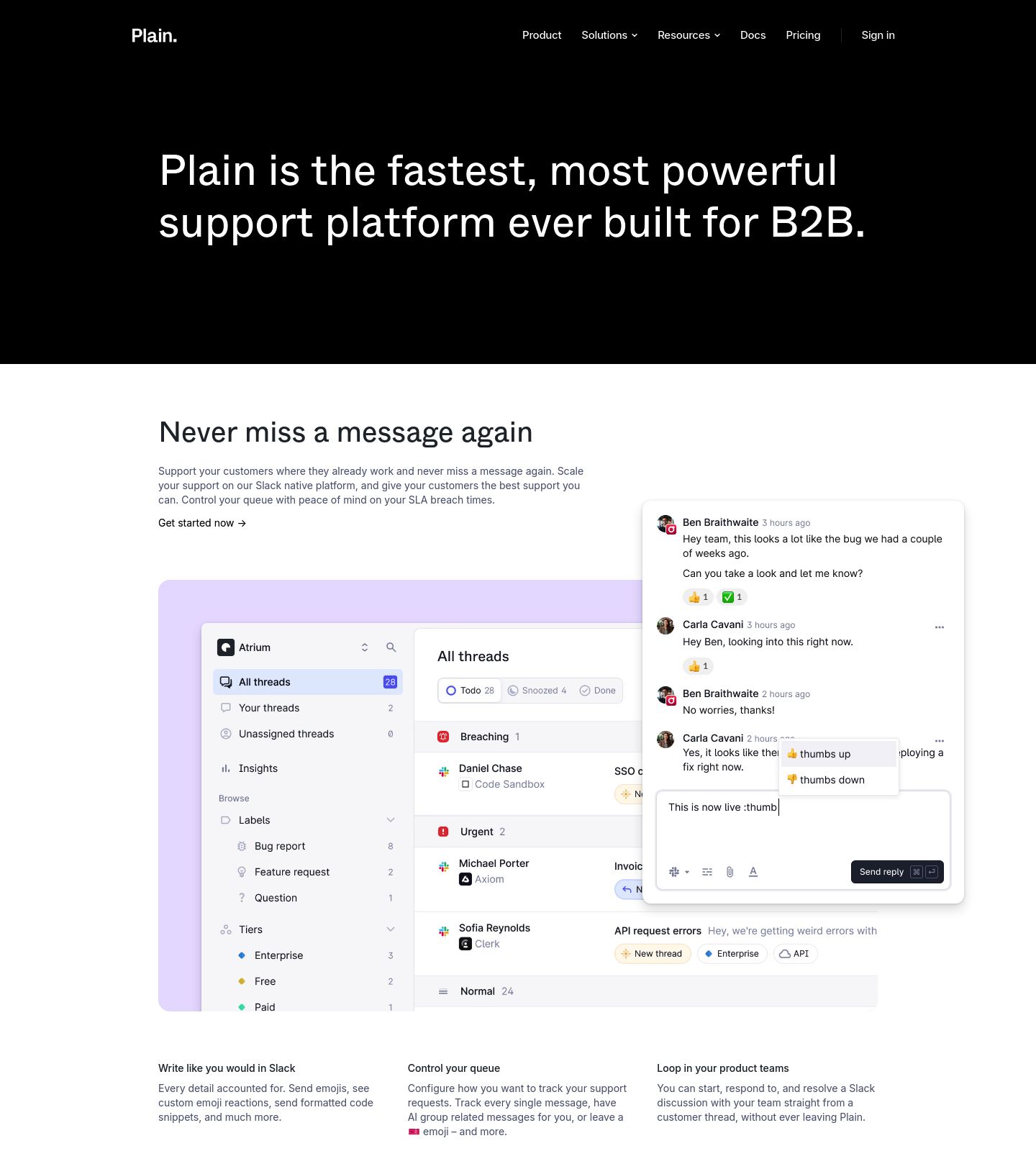 223 SaaS Product page examples for design inspiration | Saaspo