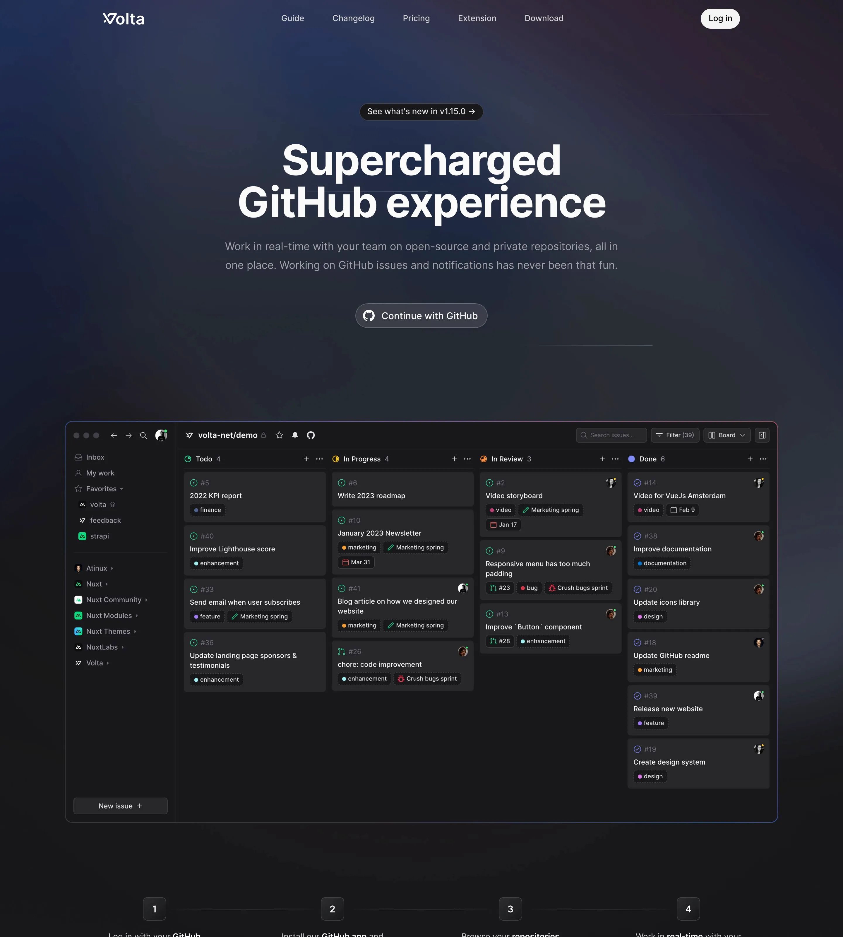 Saaspo | Dosu Landing Page